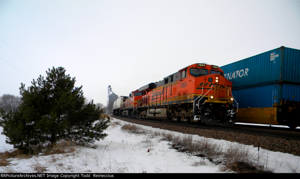 BNSF 7864